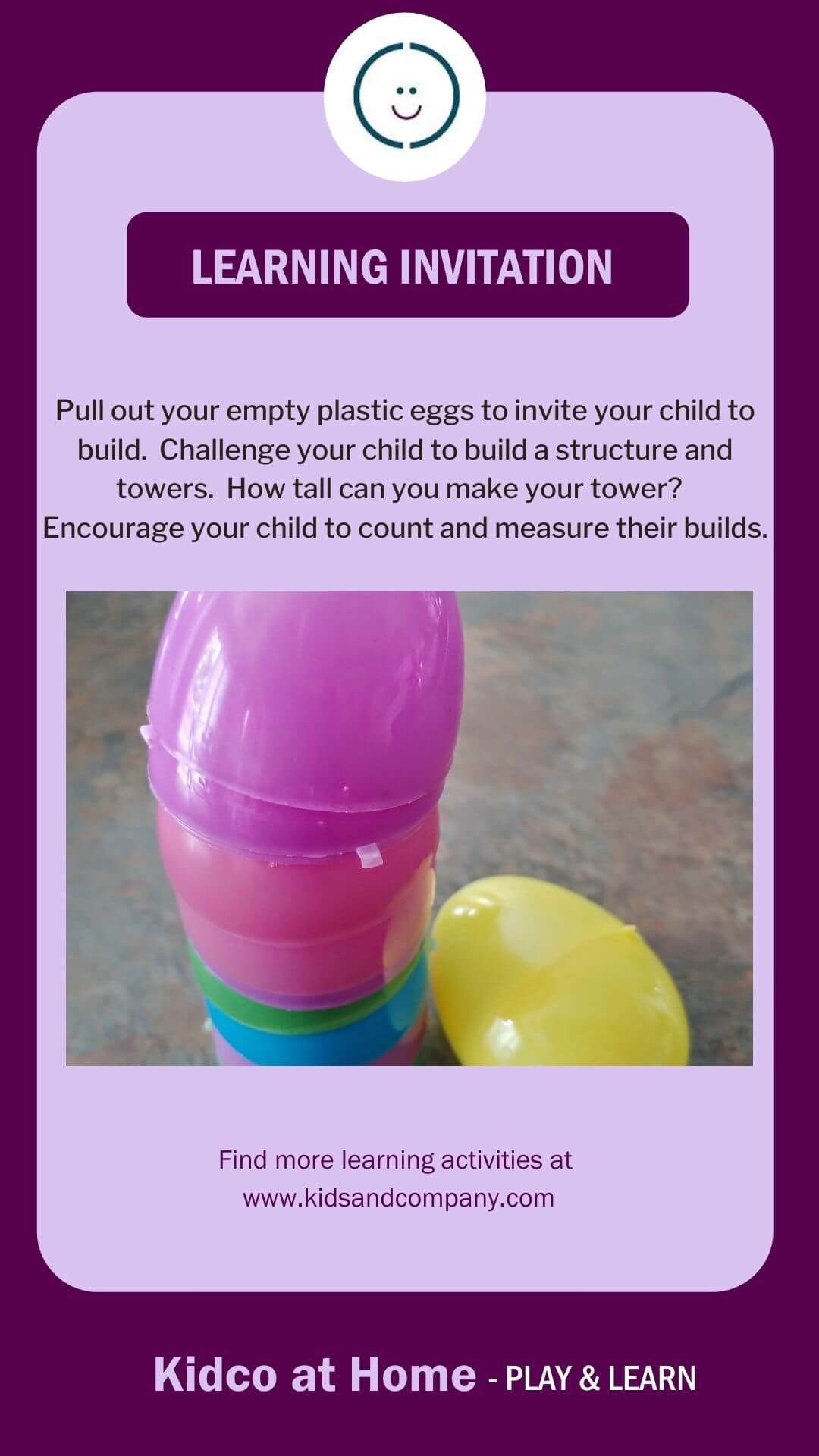 Egg Building - Kids & Company