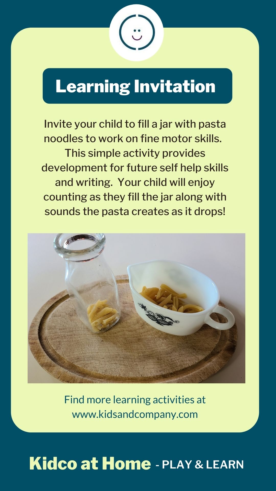 Pasta Drop - Kids & Company