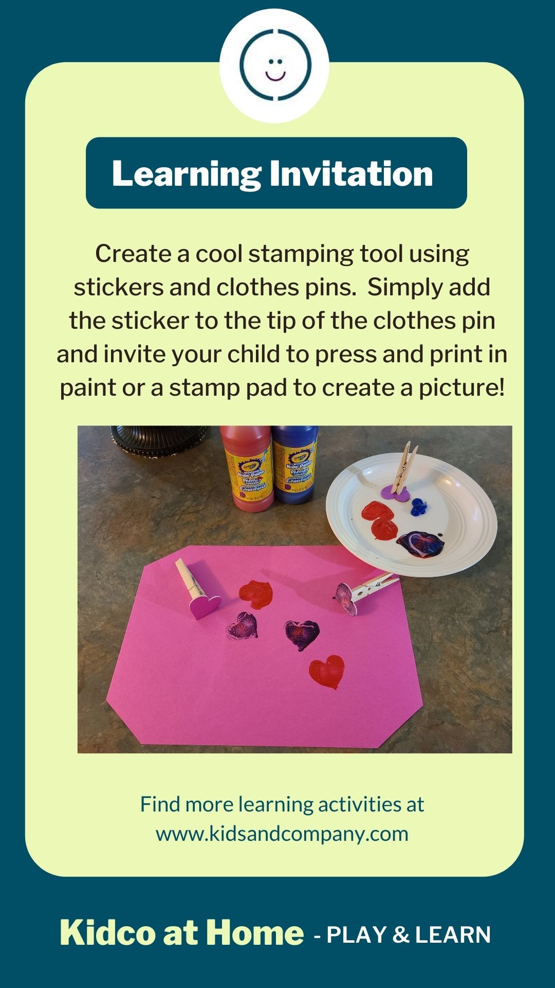 Sticker Stamps - Kids & Company