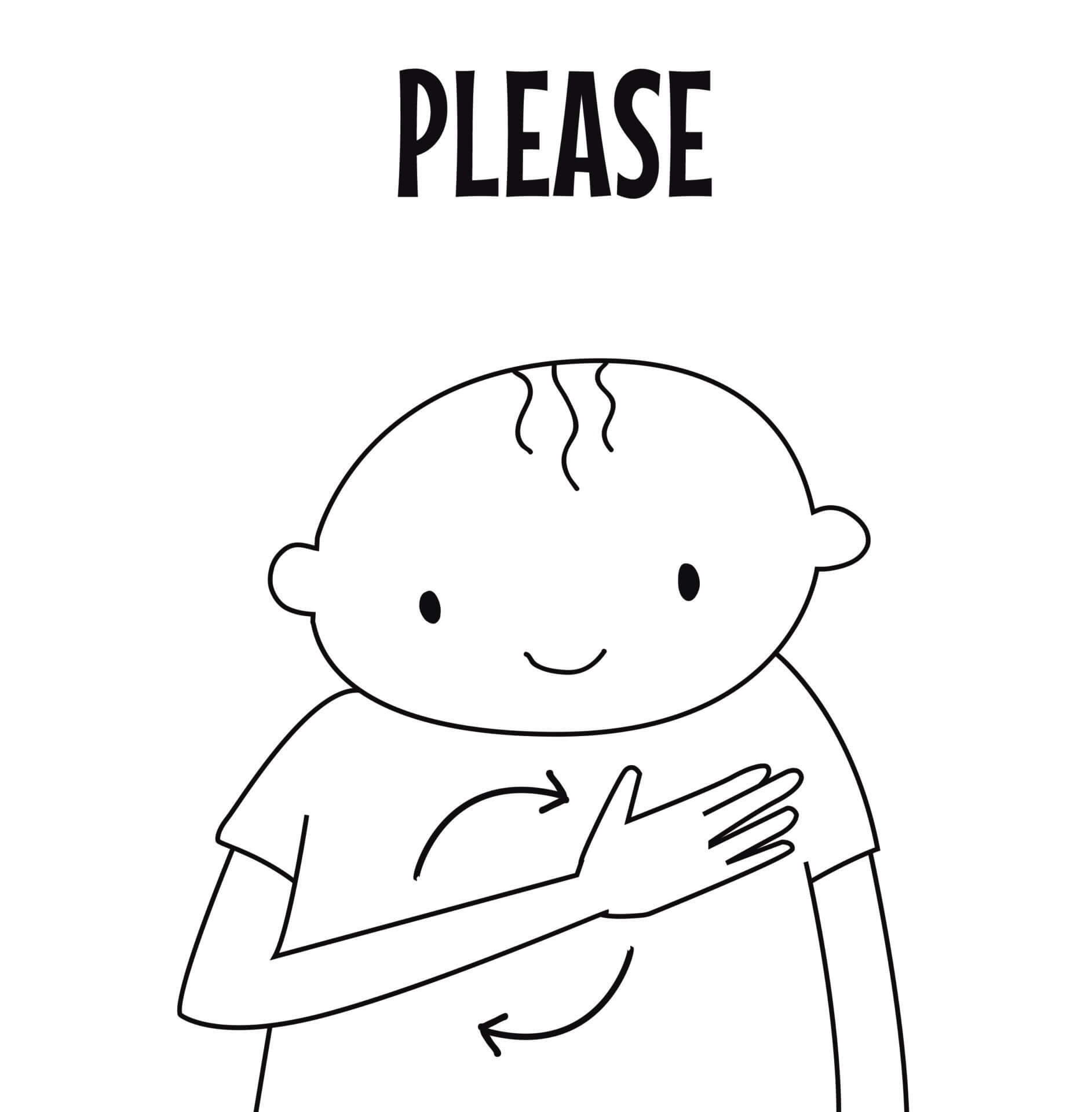 Sign Language Glossery Kids Company